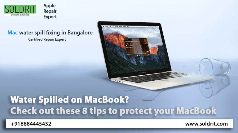 Water Spilled on MacBook? Check out these - Pinky Roy - Medium