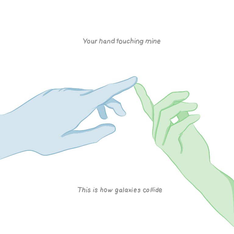 Hace un tiempo leí que el romance del universo se da entre las estrellas. | by kiyo. | Medium