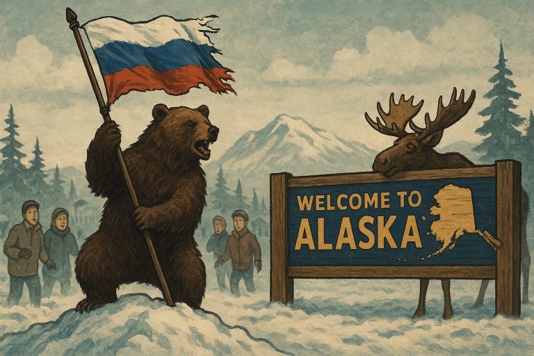 Putin’s Noble Quest to Reclaim Alaska for Mother Russia | by Dick ...