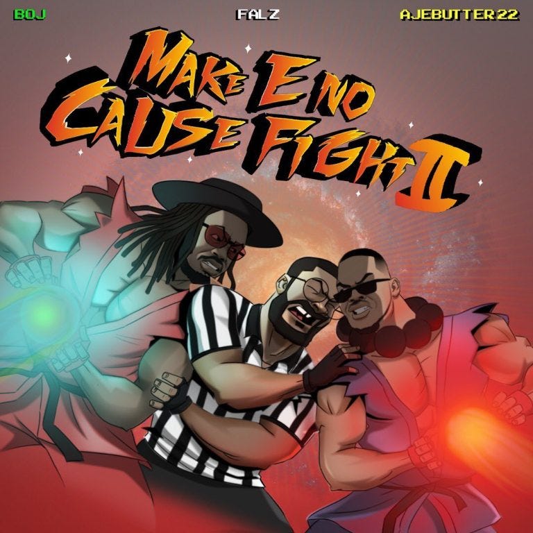 Nigerian alte pioneers, Ajebutter22, BOJ and rapper Falz teams up on a ...