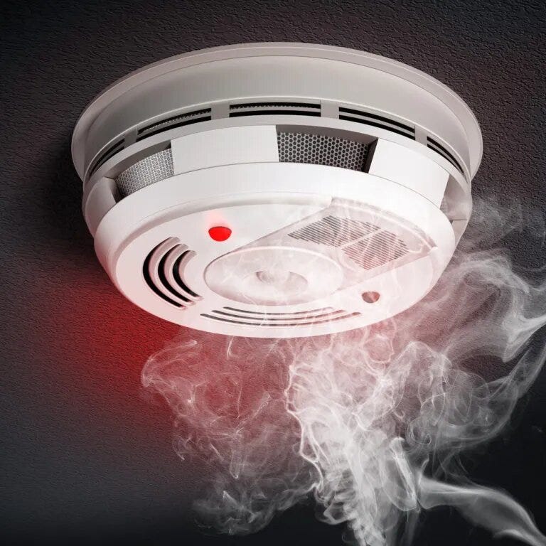 Fire Alarm Smoke Detectors UL Listed - Genius Protection System - Medium