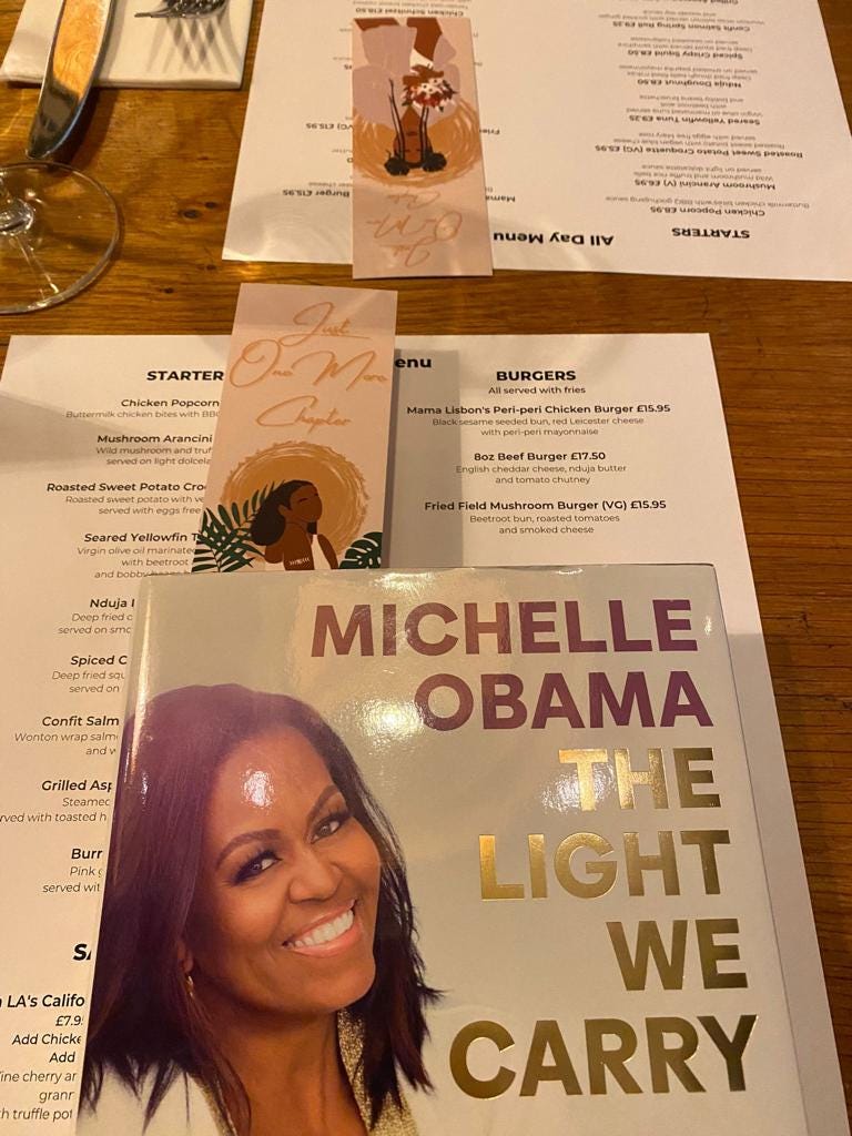 S2E5: The Light We Carry by Michelle Obama | by Lauryn Mwale | The ...