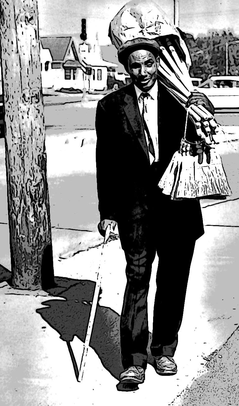 The Black Broom Man of 1970–1973. Growing up in St. Matthews Kentucky ...