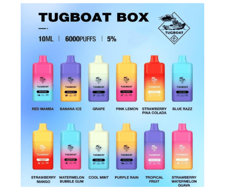DISPOSABLE TUGBOAT BOX - Thevapedubai.com - Medium