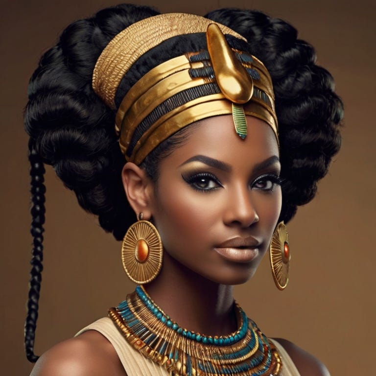 Exploring Ancient Egyptian Hairstyles and Hair Care Practices | by ...