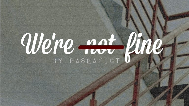 We’re (not) Fine. Hyunsuk menatap dirinya dari balik… | by paseafict ...