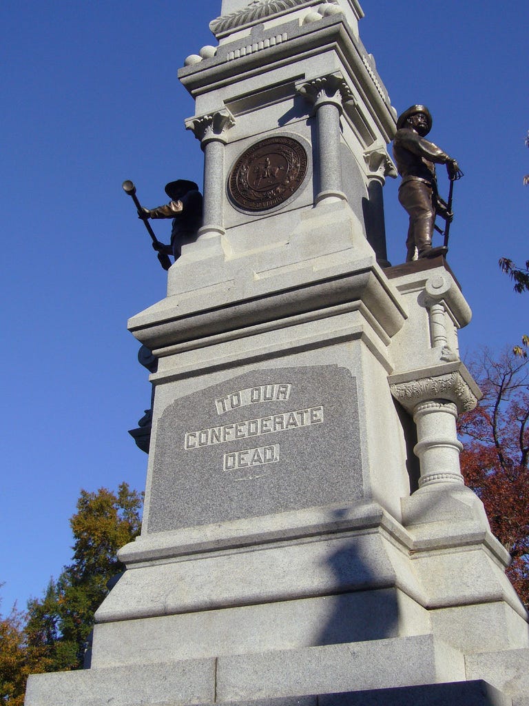 We too should be ashamed of our own 75ft monument to the Slaveholder’s ...