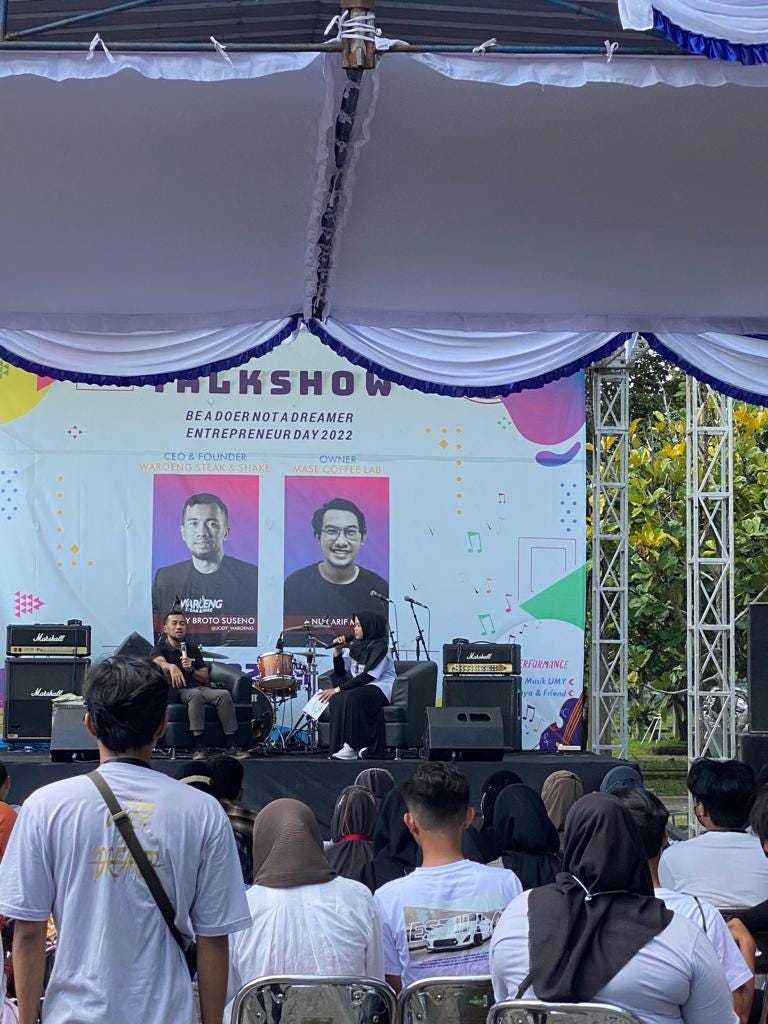 Menarik! Entrepreneur Day 2022 di Universitas Muhammadiyah Yogyakarta - Ghina Septiani - Medium