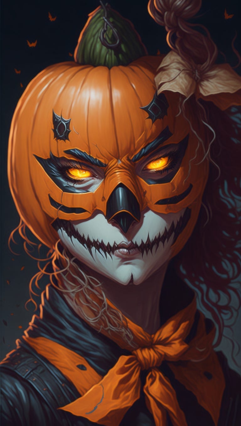 The Pumpkin Queen — Decent Into Madness | by Aswang Mike | Horror ...