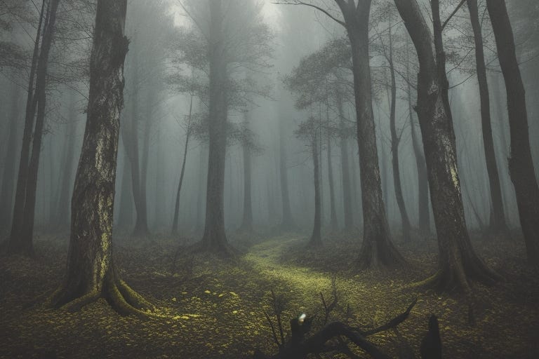 The Forest’s Echo: A Tale of Primal Paranoia | by Shakib S. | Medium
