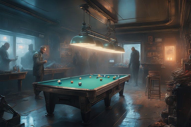 The Director’s Pool Game…. He think he can win? | by Mystical Fireflies ...