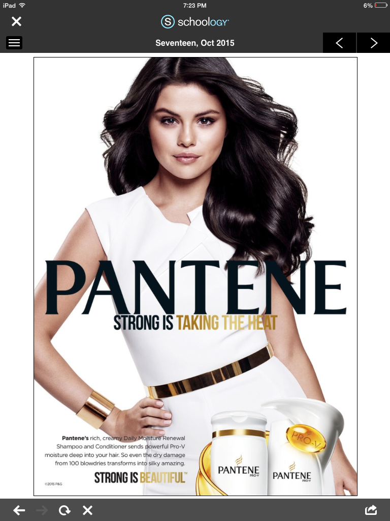 Pantene Pro V Advertisement