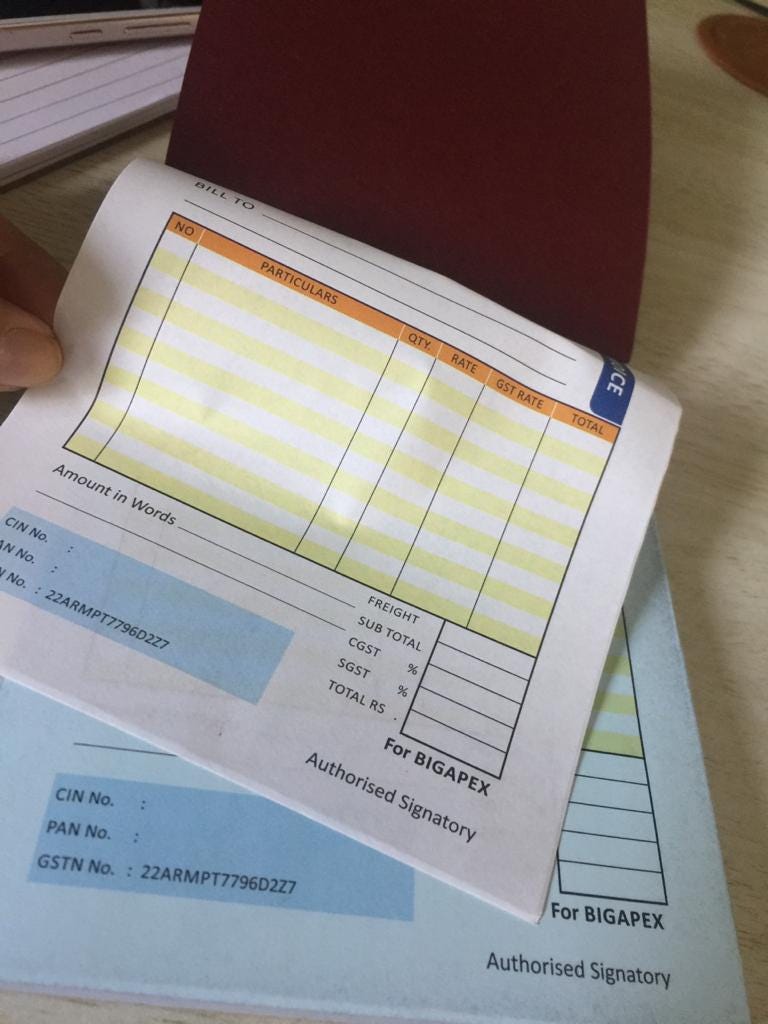 Order Carbonless Bill books from 1000+ Carbonless Bill books Designs ...
