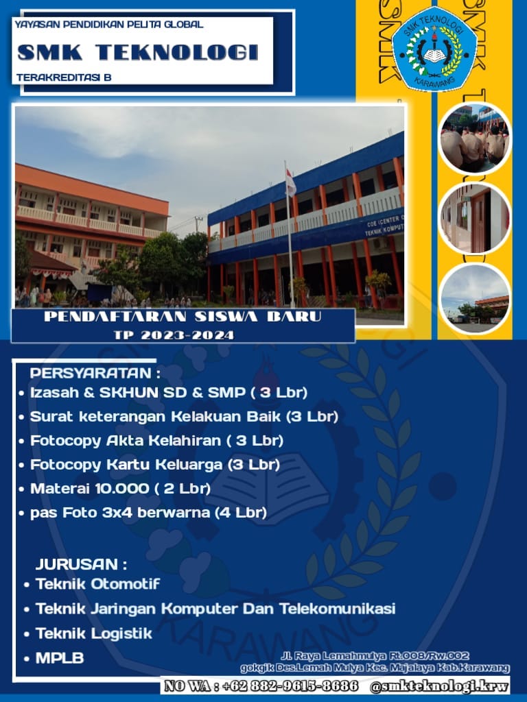 SMK TEKNOLOGI. SMK TEKNOLOGI merupakan salah satu… | by ...