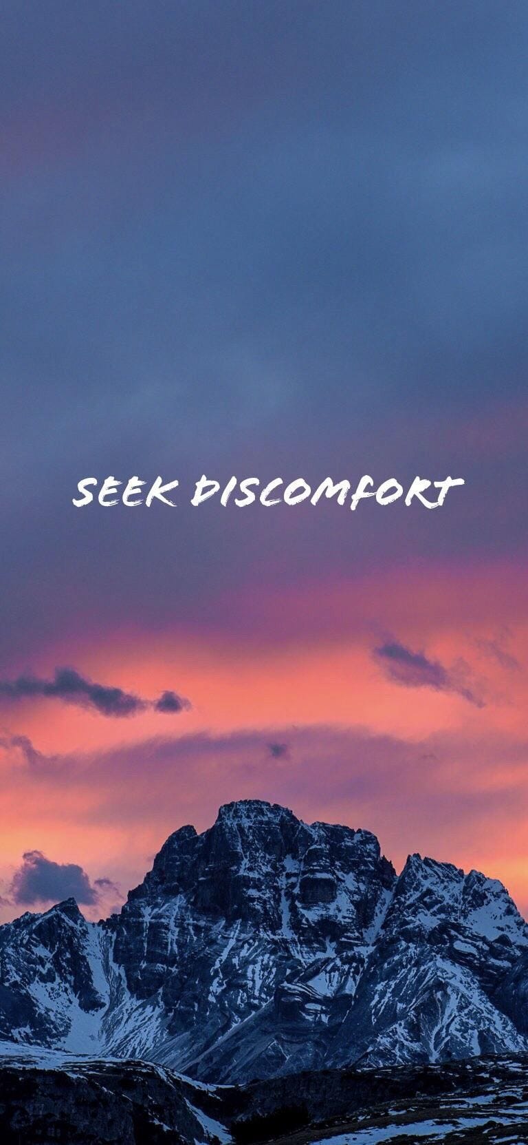 Seek Discomfort. Become Comfortable with the… | by Dylan Ratti | Medium