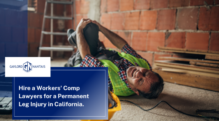 Accident At Workplace Resulting in a Permanent Leg Injury? Contact Our ...