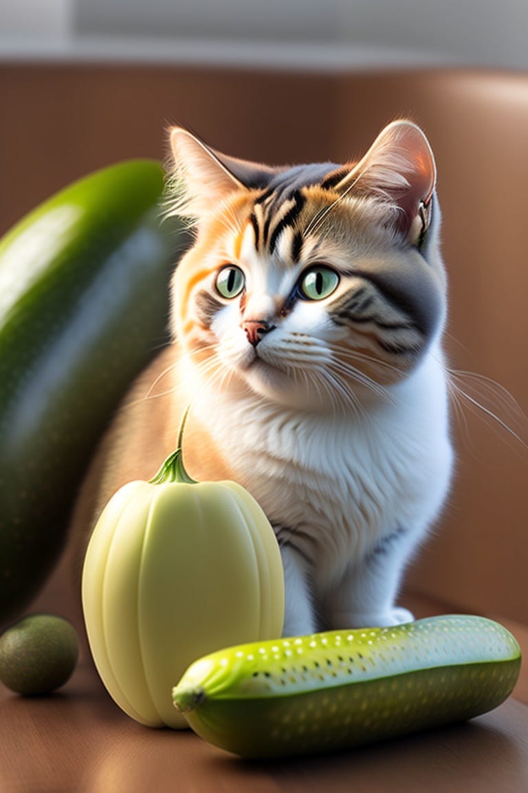The Top 10 Reasons Why Cats Are Scared of Cucumbers | by Wingsbirdpro ...