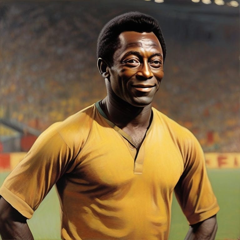 PELE ,THE RISE AND FALL OF A FOOTBALL LEGEND | by Pleasing Brook | Medium