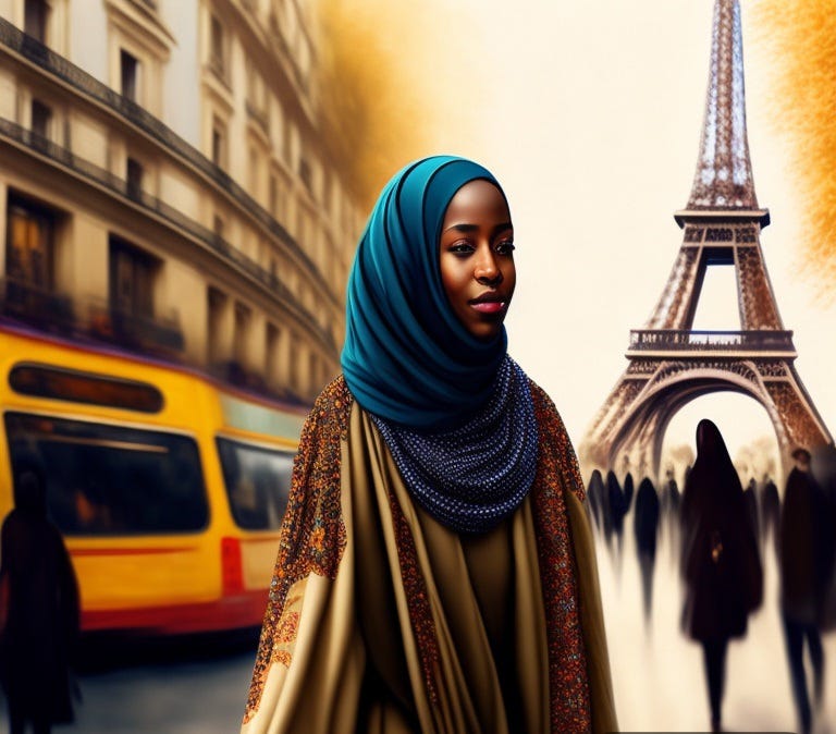 What is like to be a black hijabi girl in France | by Kaysta | Medium