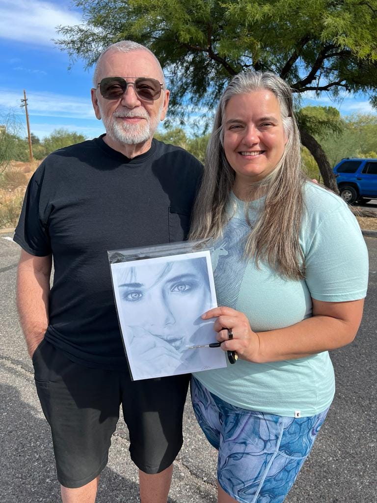 Meeting Rick Allen Portrait Artist, Writer and Author | by Dr ...