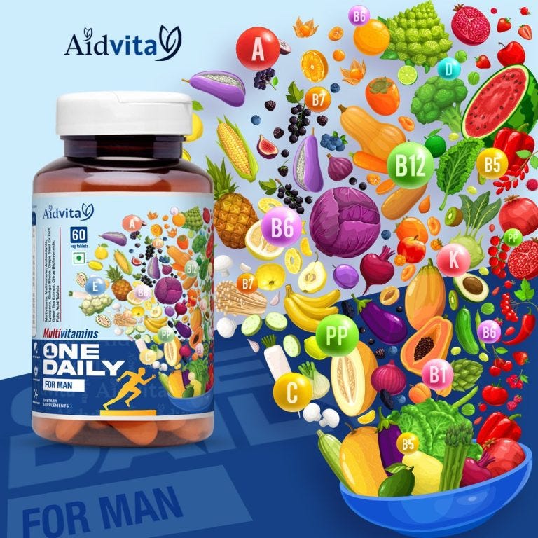 Optimizing Performance: Multivitamins for Active Men - aidvita - Medium