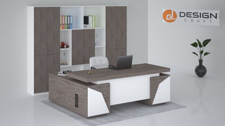 Executive Desk Dubai | Designcraft.ae - Design Craft Office Furniture Co. LLC - Medium