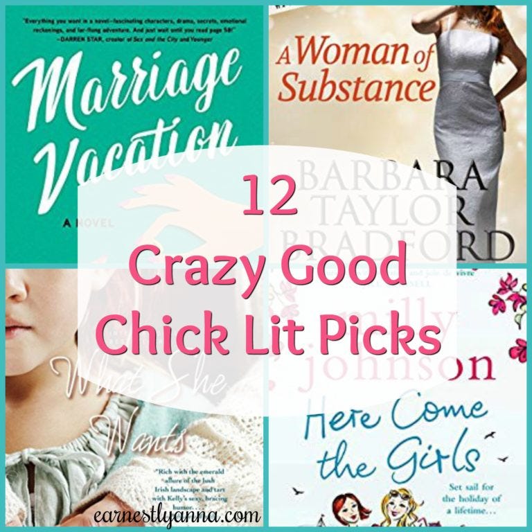 12 Crazy Good Chick Lit Picks. I love to read and I read a lot. My ...