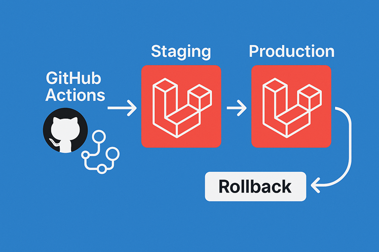 CI/CD for Laravel Applications: From GitHub Actions to Production Rollout | by Ilyas Kazi | Medium