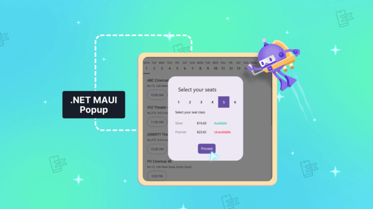 Easily Create A Movie Ticket Booking App Using Net Maui Popup Control By Jollen Moyani