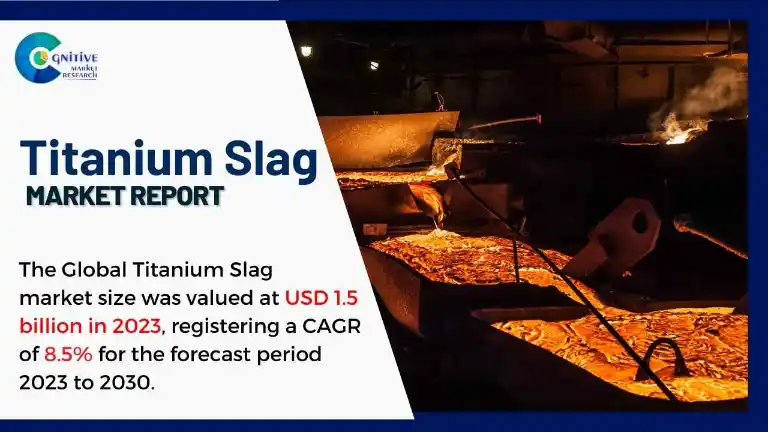Titanium Slag Market size was USD 1.5 billion in 2023 and will grow at ...