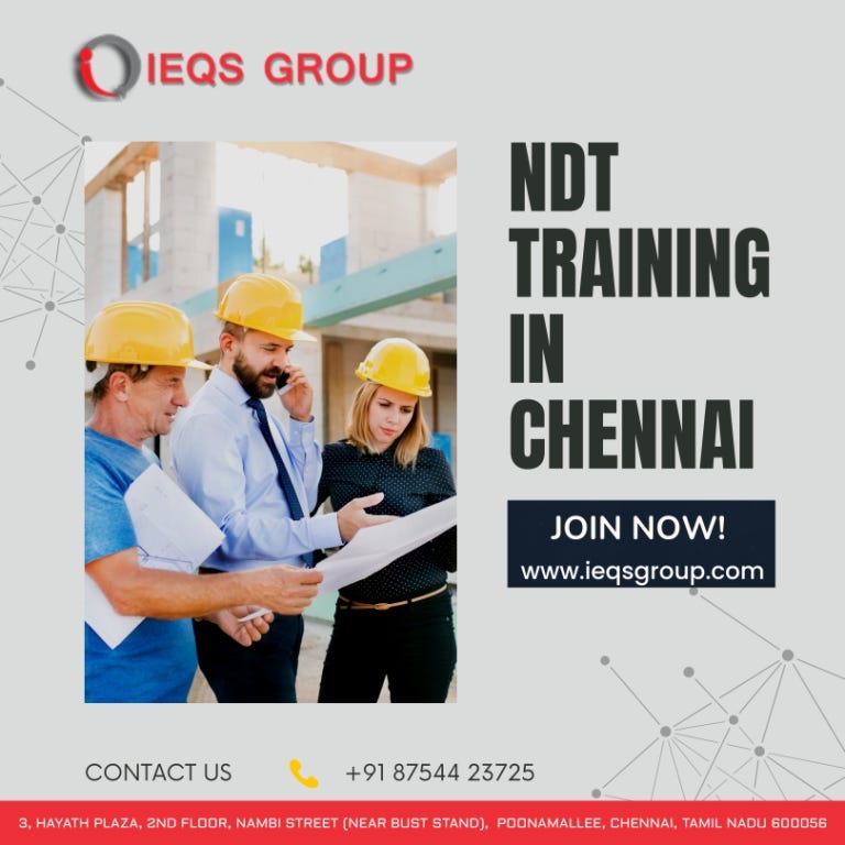 Non Destructive Testing Courses In Chennai By Pavithraraj Medium Non Destructive Testing Courses In Chennai By Pavithraraj Medium