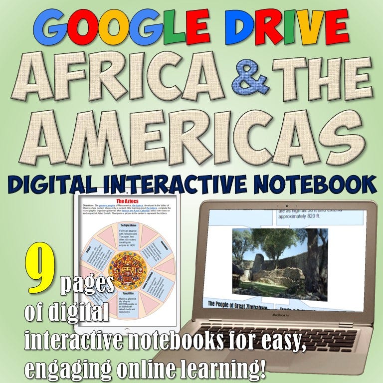 Africa & Mesoamerica Google Classroom Pack | by Students of History ...