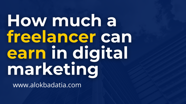 How Much A freelancer Can Earn in Digital Marketing? - Amithsp - Medium