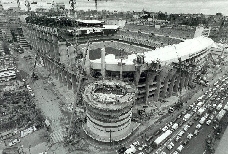Breaking ground on Real Madrid’s iconic home | by Brian Seal | Howler ...