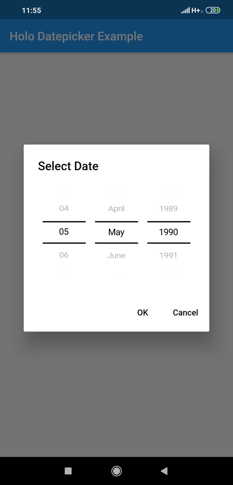 How To Create Animated Scrollable Date Of Birth Picker Pop Up Widget In Flutter By Yasir 5262