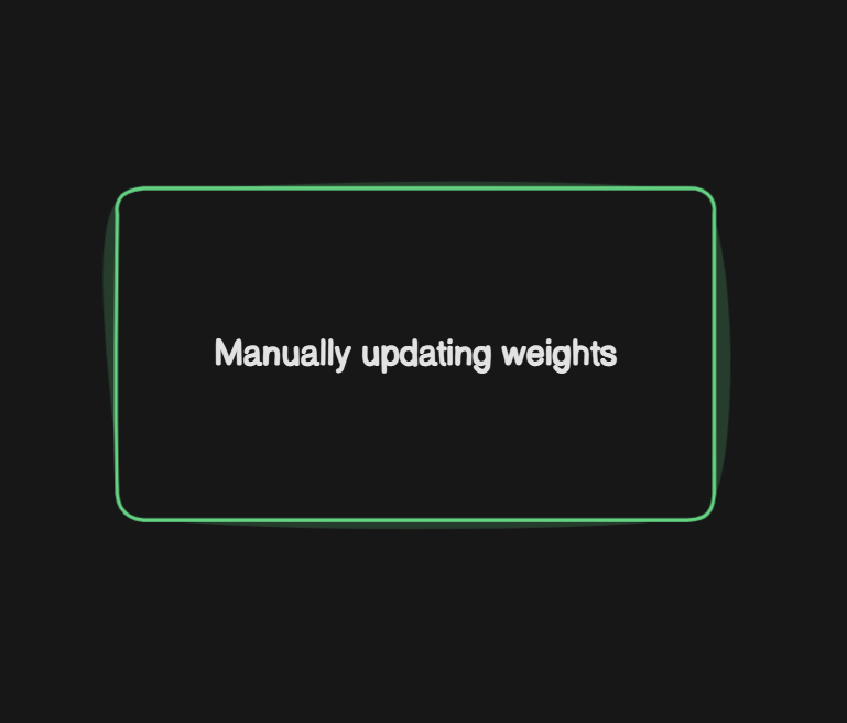 AI: Manually updating weights - Shahwar Alam Naqvi - Medium