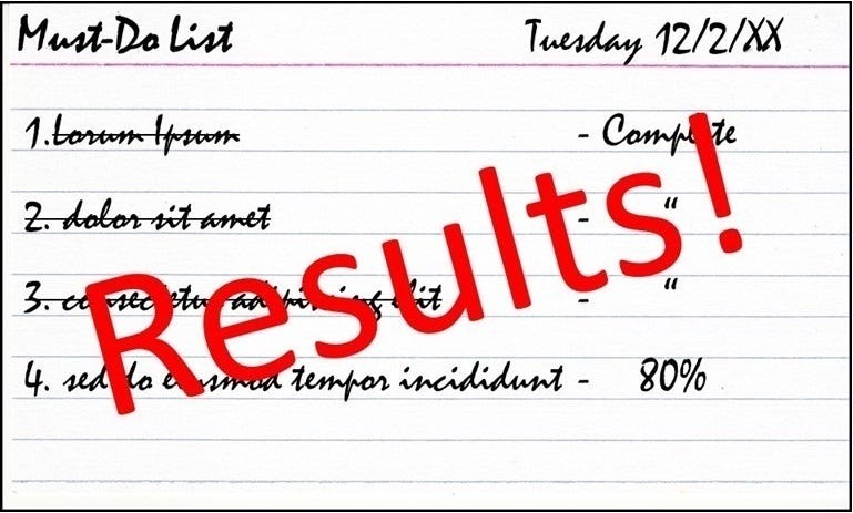 Tips for Getting Results!. The experiment mentioned in my last… | by ...