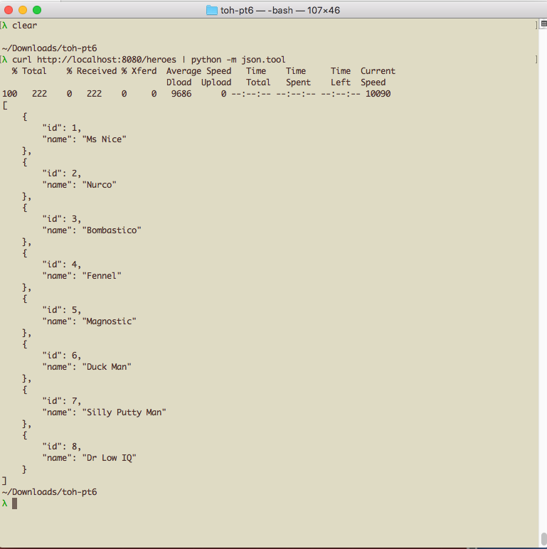 Getting Enterprise-y with the Angular Tour of Heroes backend | by Tony ...