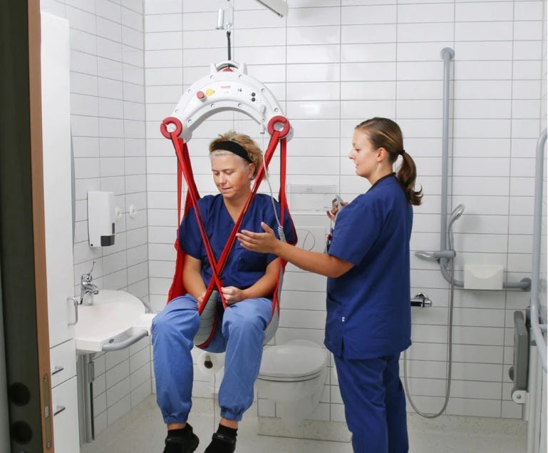 Ceiling Hoists For Patient Transfer | LIFTABILITY - LiftAbility - Medium