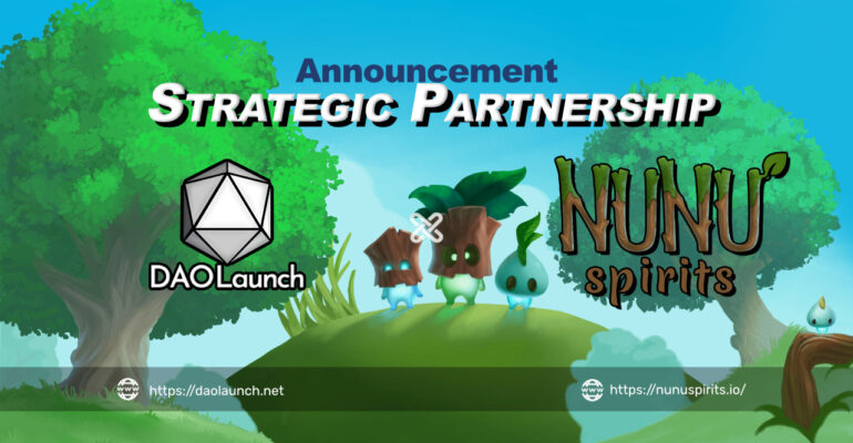 DAOLaunchとNunu Spiritsが戦略的パートナーシップを発表 - DAOLaunch is Community - Medium