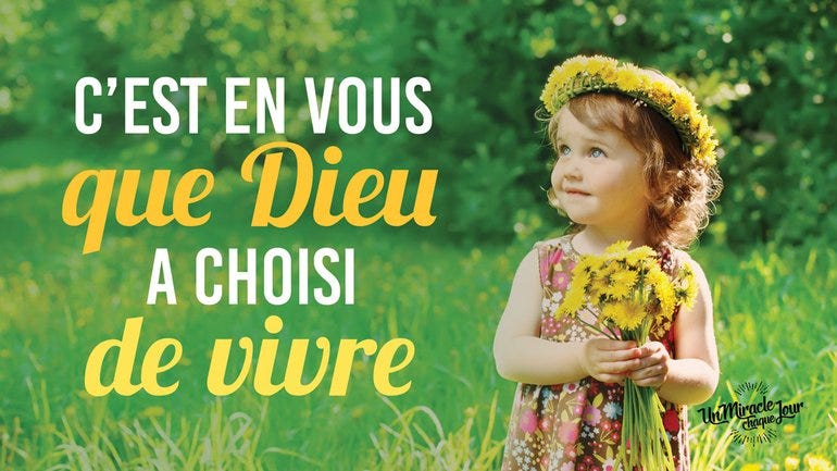 🥰 Emmanuel, c’est Dieu avec nous 🤗 | by Un Miracle Chaque Jour | Medium