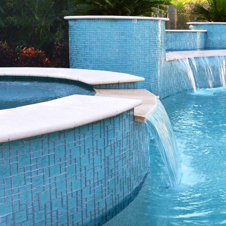 Transform Your Pool with Beautiful Glass Tile from Mineral Tiles ...