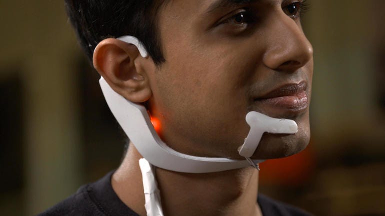 AlterEgo — The Futuristic AI Device That Reads Your Silent Speech | by iflal iqbal | Medium