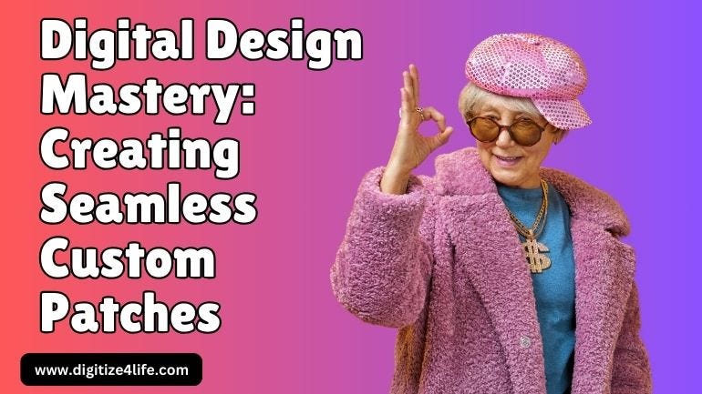 Digital Design Mastery: Creating Seamless Custom Patches | by Lisa ...
