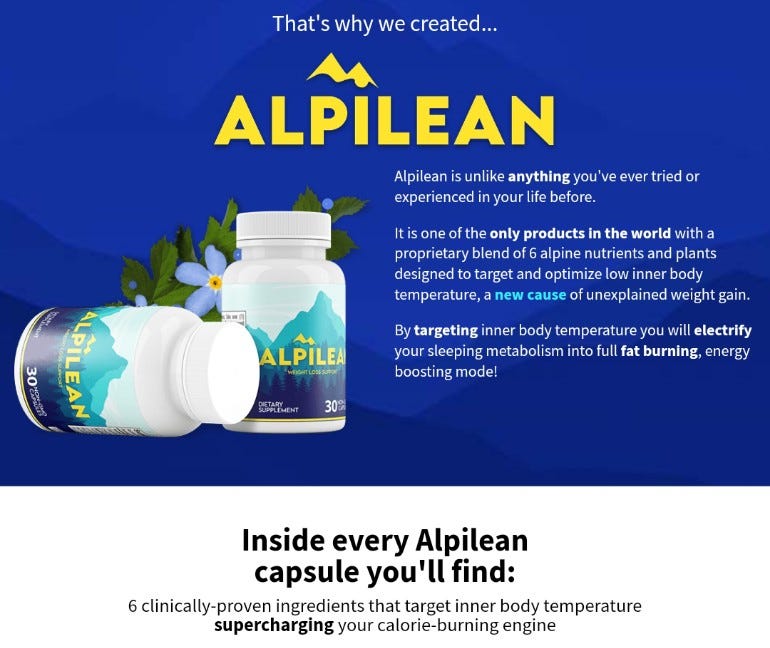 Alpilean high quality product - Banty bro - Medium