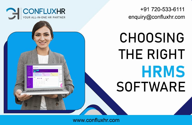 HRMS Software Features Every Indian Business Should Look For | by ConfluxHR | Aug, 2023 | Medium