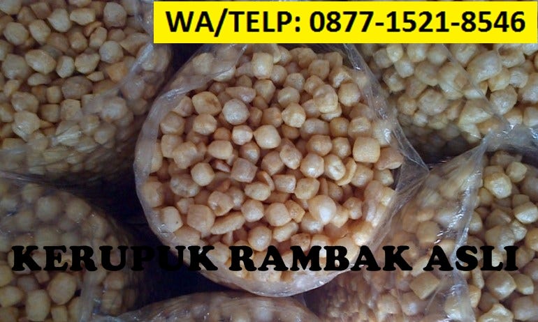 Jual kerupuk rambak kulit sapi, HP: 0877–1521–8546, Kerupuk kulit sapi | by Jual kerupuk rambak ...