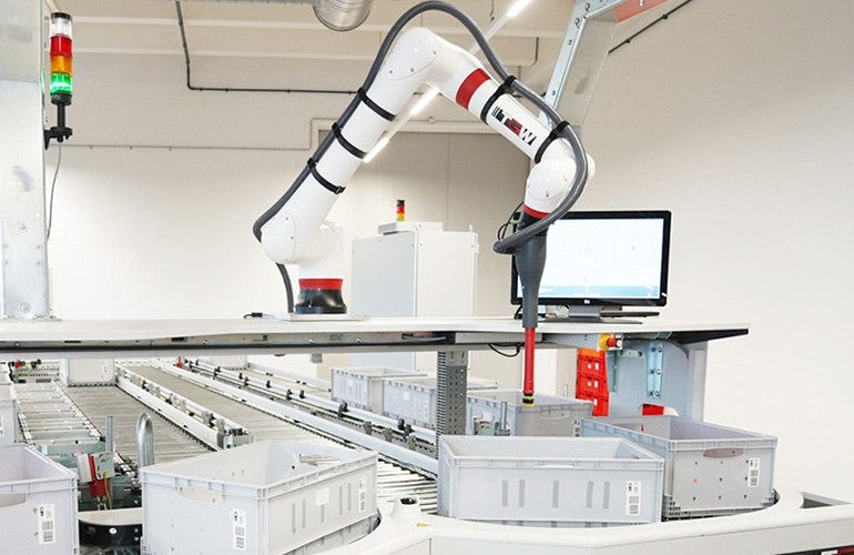 TGW Logistics launches RovoFlex picking robot and PickCenter software. | by Jobtorob | Medium