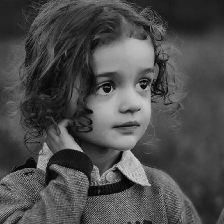 The Girl - The Old Poet - Medium